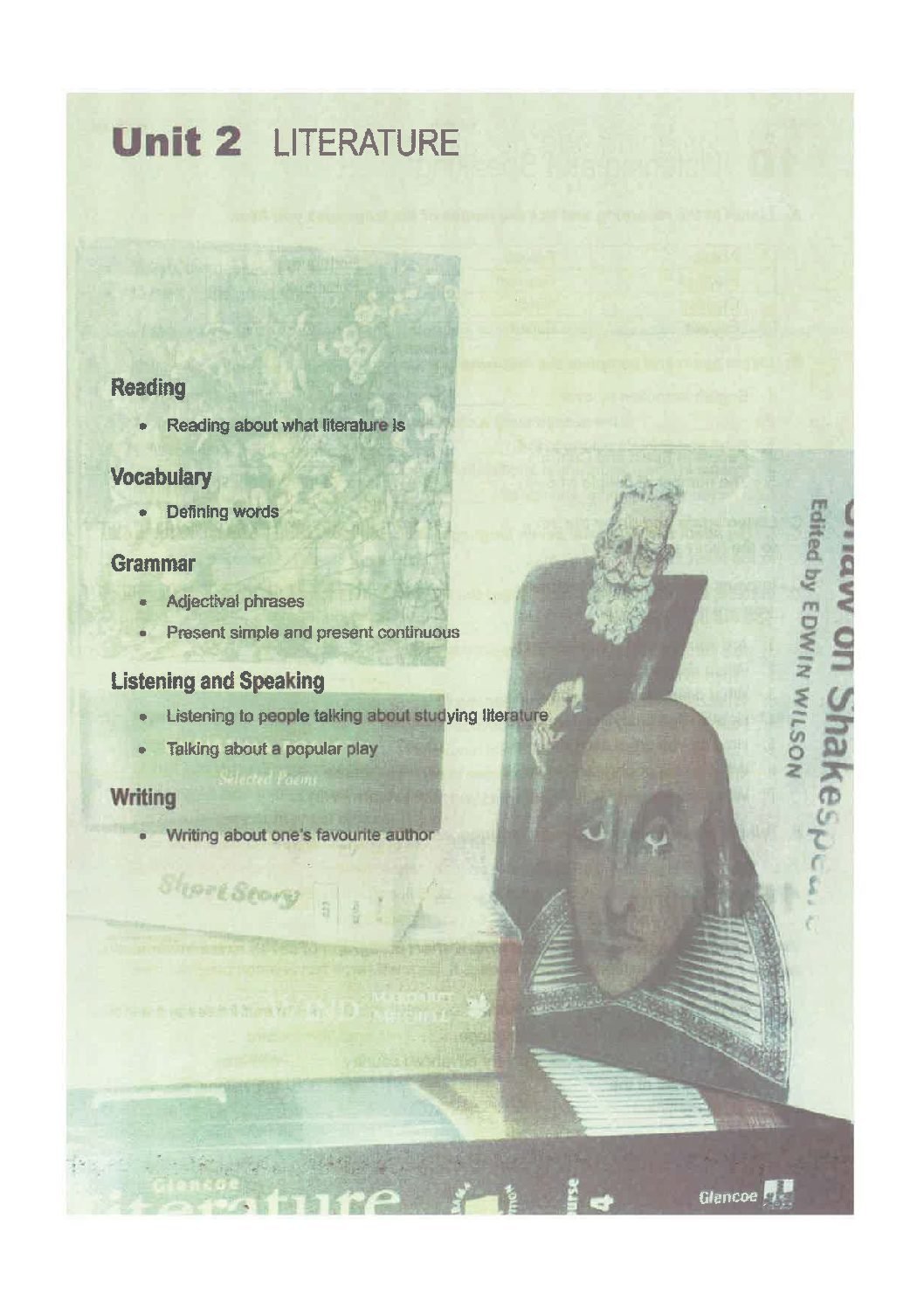 Grade 10 English Unit 2 LITERATURE E saya com